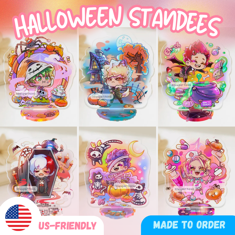 Halloween - Acrylic Standees (Made to order) – Ssuupernova